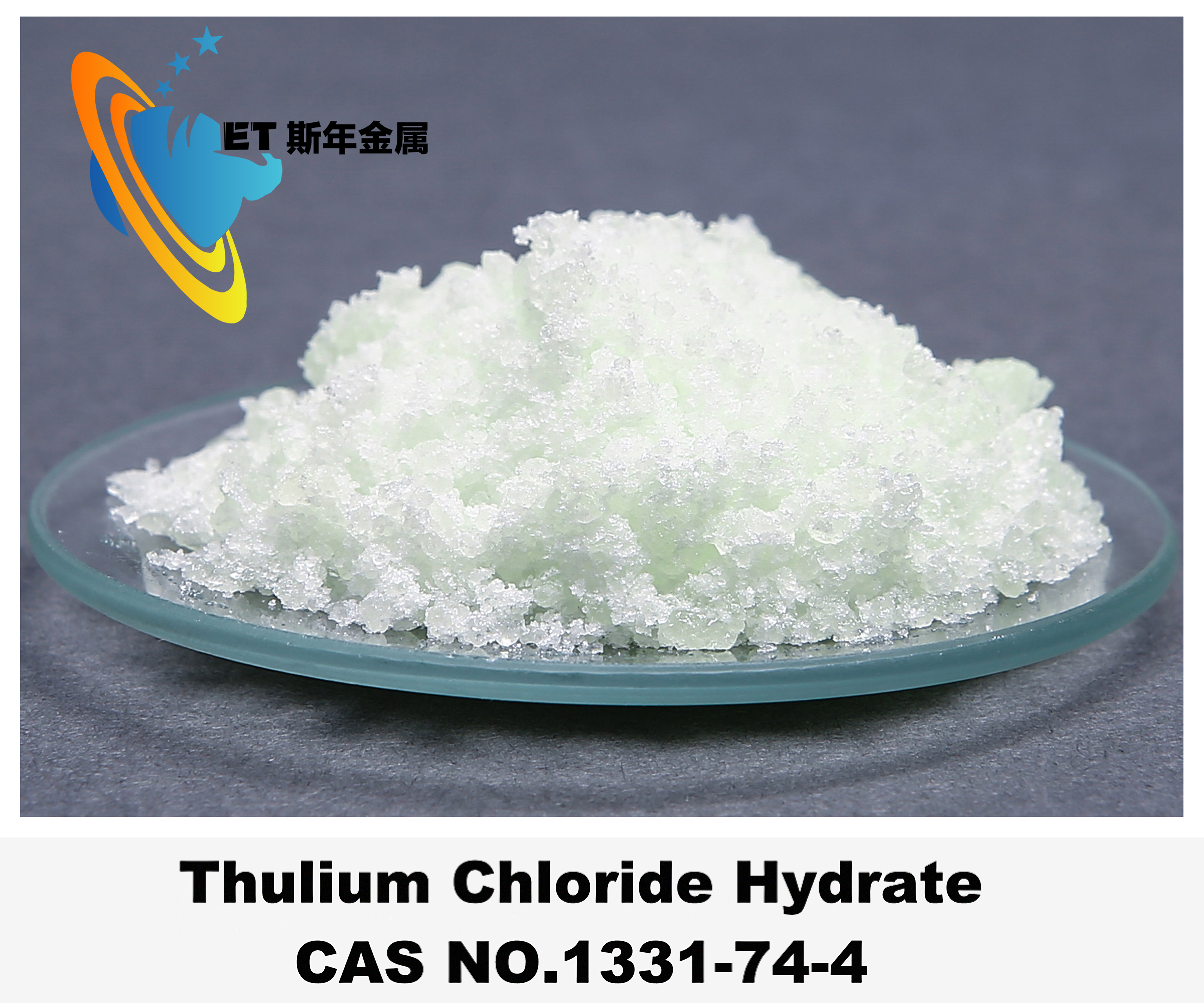 Thulium Chloride Hydrate TmCl3•6H2O 99.9-99.99% Purity
